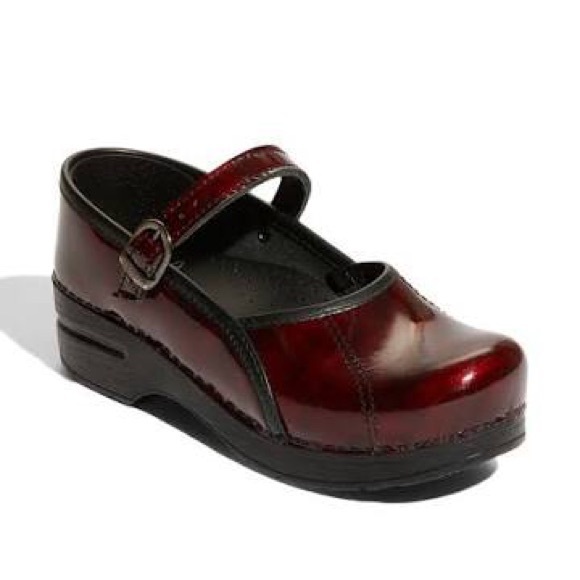 Dansko | Shoes | Dansko Marcelle Maroon Clog | Poshmark